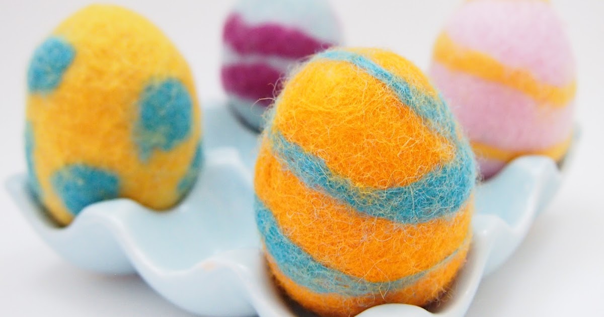 The Tiny Funnel: Wool Felted Eggs