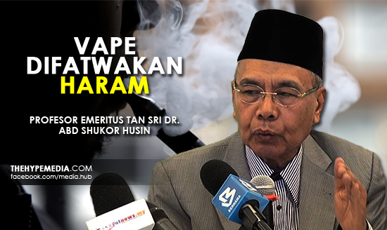 SAYU. VAPE DIFATWAKAN SEBAGAI HARAM - Natang Ngoh