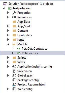 CodeXeSap: Hướng đẫn sử dụng PetaPOCO trong ASP.net MVC