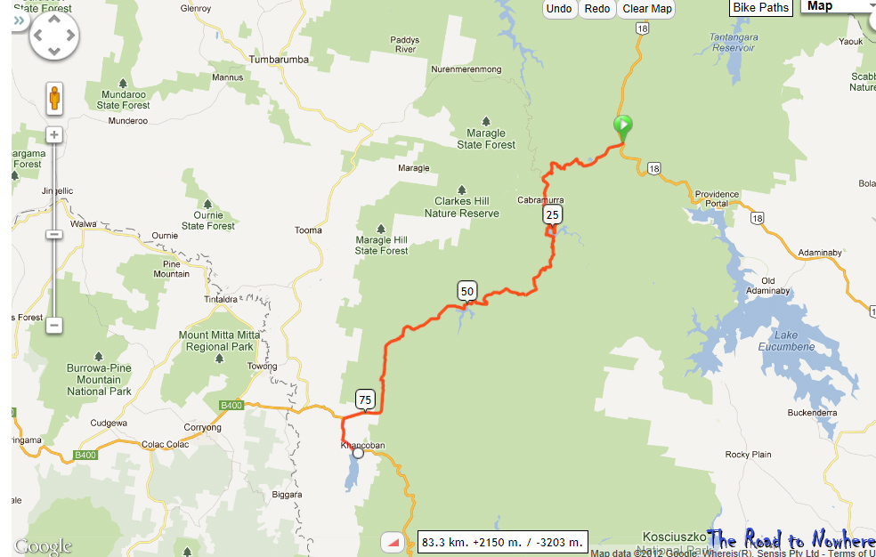 The Road to Nowhere: NSW Rides