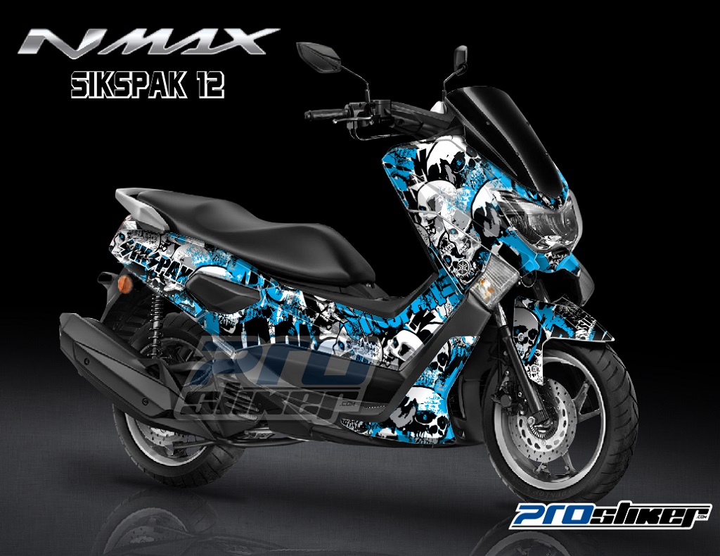 Striping Yamaha Nmax Modifikasi Full Body: Decal Nmax SIKSPAK Gambar ...