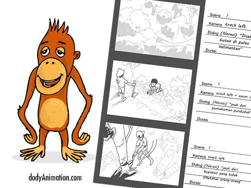 The process of making the work of 2D animation - Crush Animation