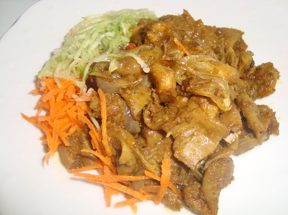 Recipe.com: Beef Vuri (Cleaned Stomach) fry