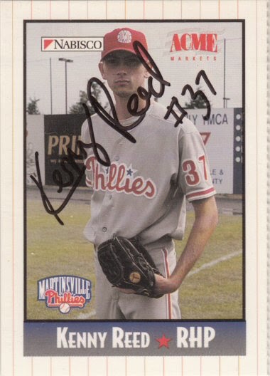 Daily Autograph: Kenny Reed