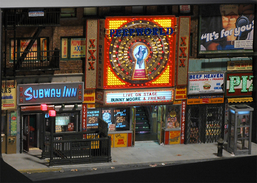 Miniature Urban Sculptures by Alan Wolfson