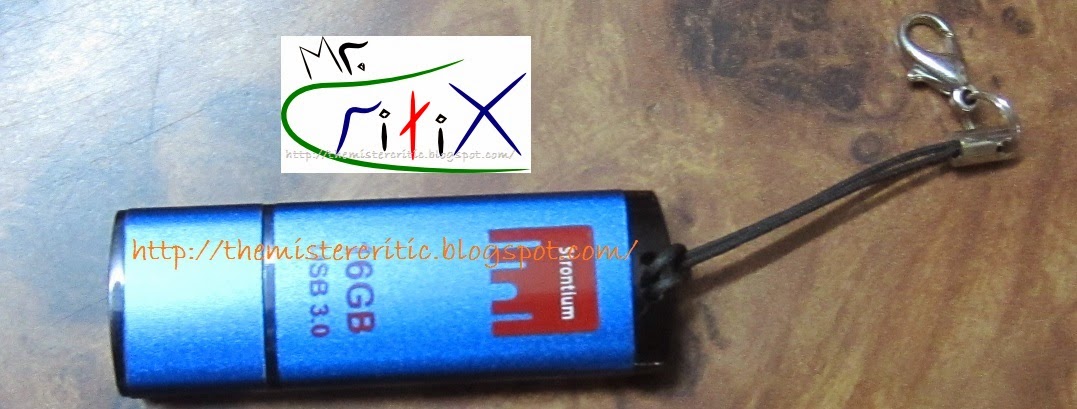 The Mister Critic: Critix' Blog: Strontium Jet USB 3.0 Flash Drive ...