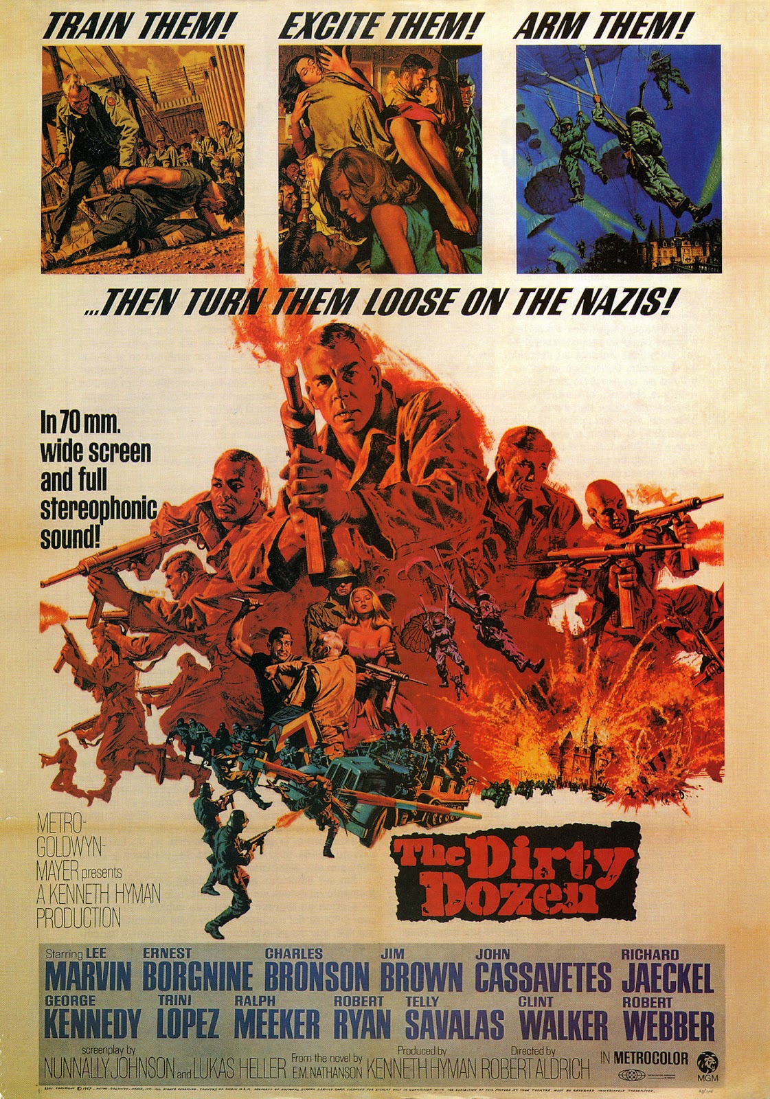 Cartells de cine: 460-Doce del patibulo(1967)