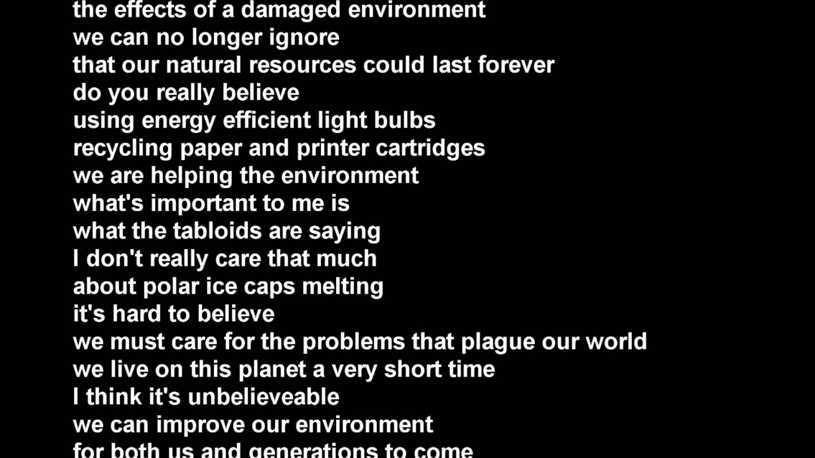 Small Town Disciples: Reverse Creation