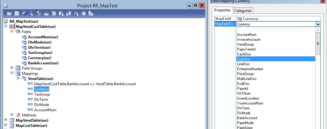 Microsoft dynamics Ax, D365 F& O: Map - Collection in X++