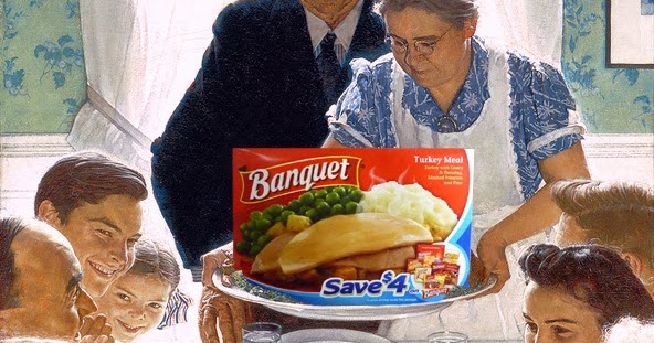 The 99 Cent Chef: Deal of the Day - The Saddest Christmas Turkey Dinner