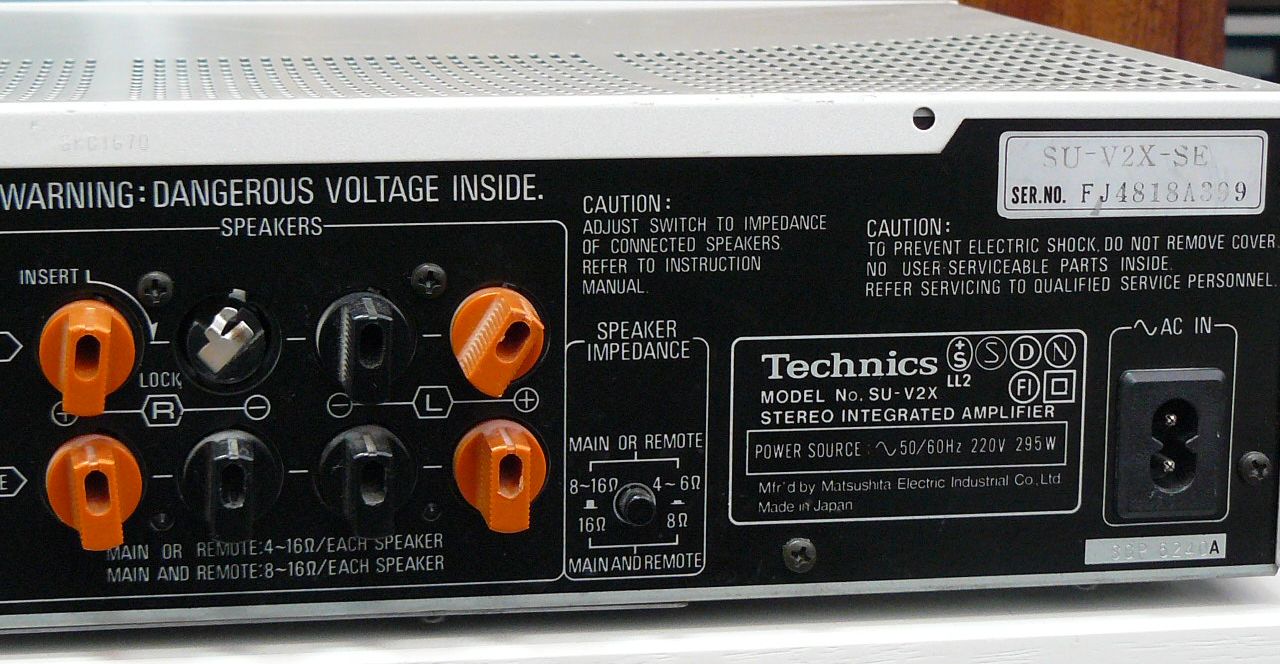 Technics SU-V2X - Integrated Amplifier | AudioBaza