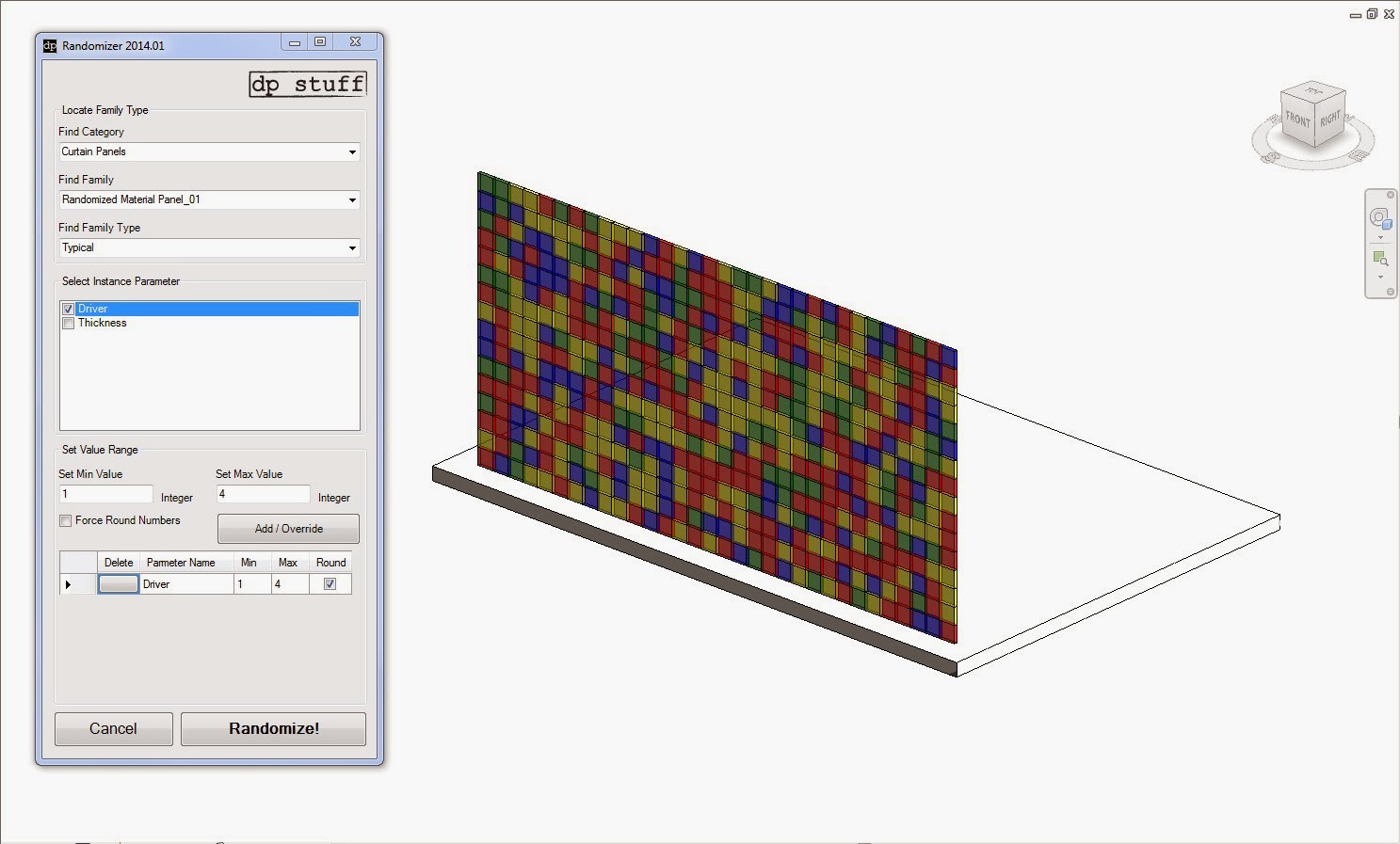 Phil-osophy in BIM: Randomize Color and Material in Revit
