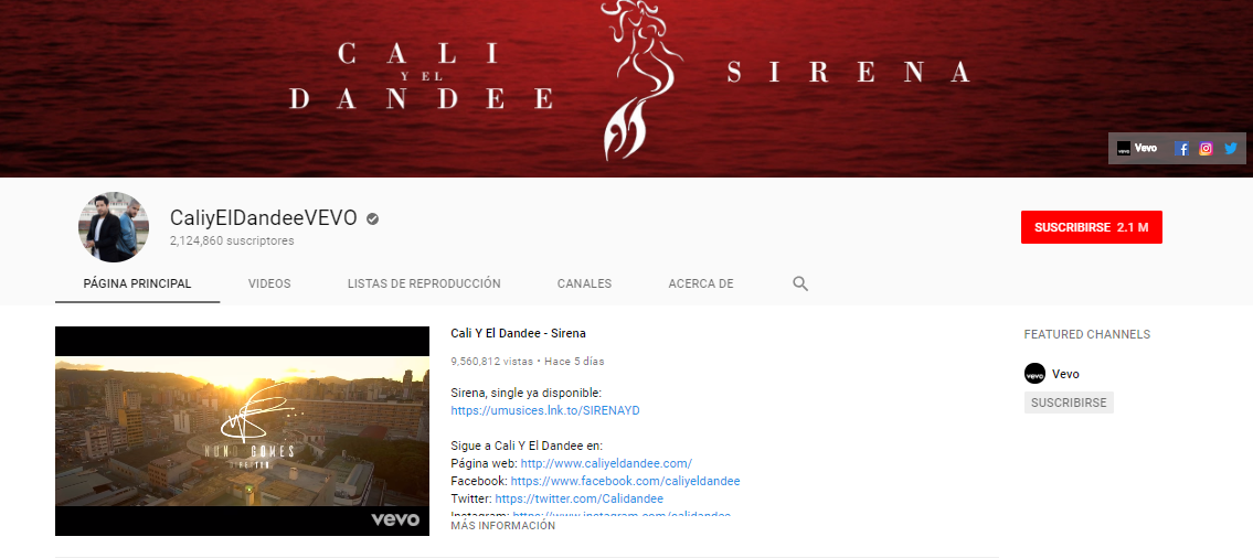 “Sirena - Cali y el Dandee”