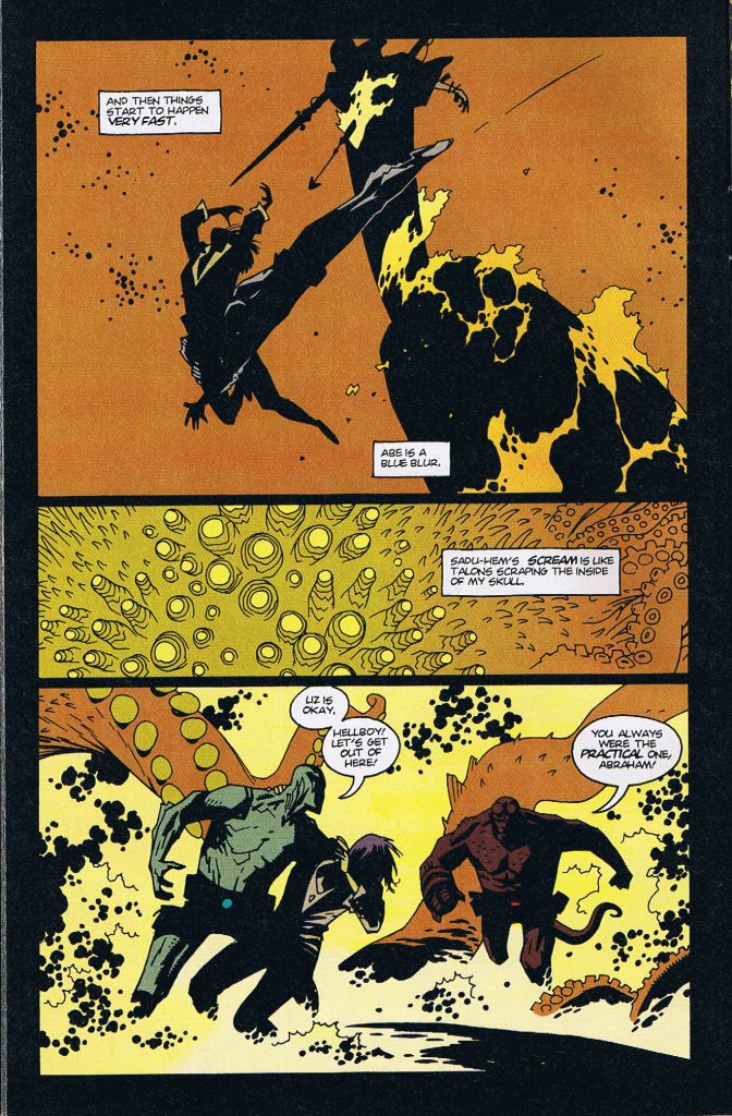 The Great Comic Book Heroes: The Hellboy himself, Mike Mignola; A ...