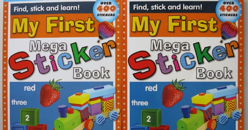 瑜玲育儿经 (Elaine Teh): 从贴纸学习 My First Mega Sticker Book（阅读报告）