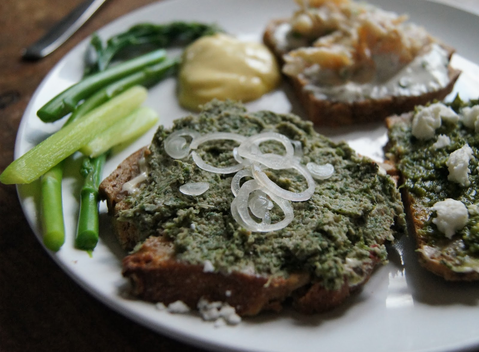 Trout Caviar: Pheasant Back, Ramp & Wood Nettle Pâté