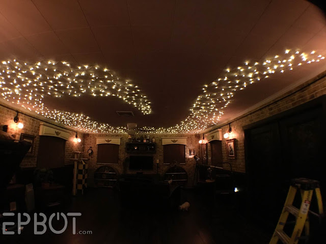 EPBOT: Our Magical Twinkle Light Ceiling, And How We Did It!