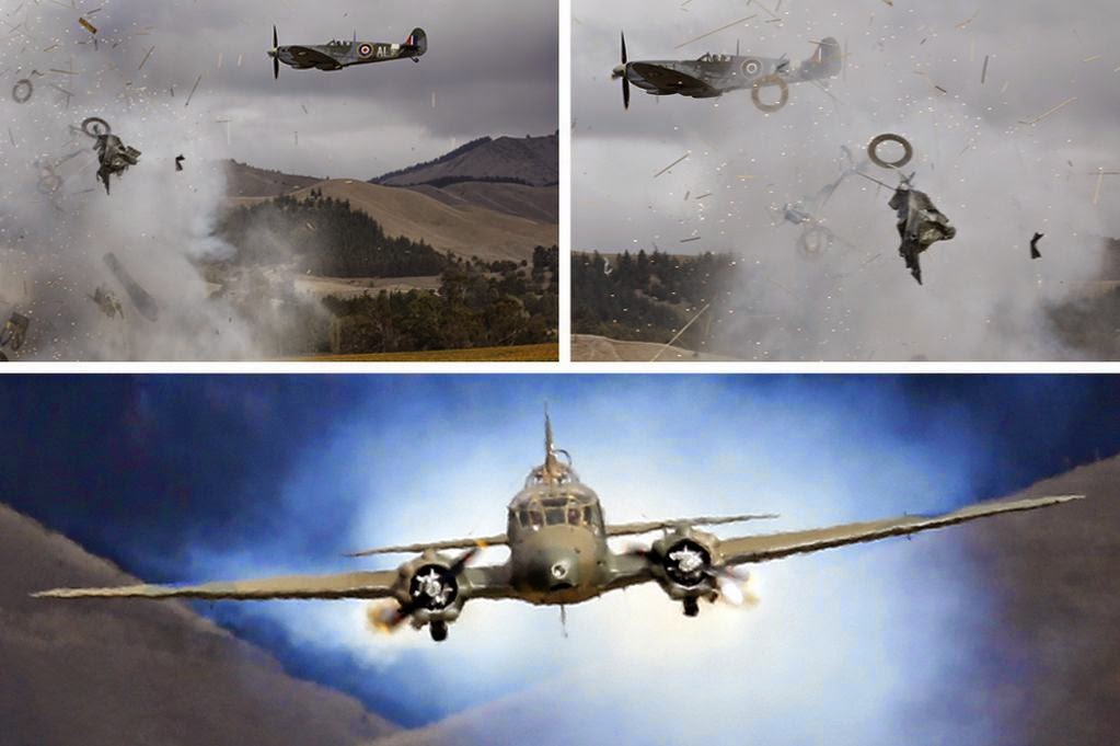NUBDISH blogspot: Vintage airplane explodes MID-AIR after crash above ...