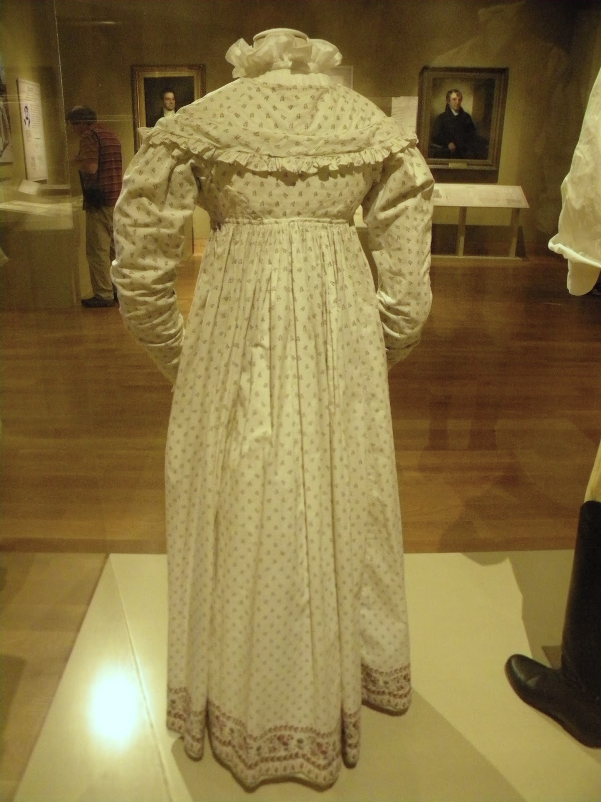 Regency Dresses on Exhibit at the MHS