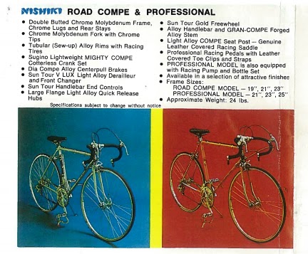 Ryan's Rebuilds: 1974 Nishiki Professional - or what NOT to do