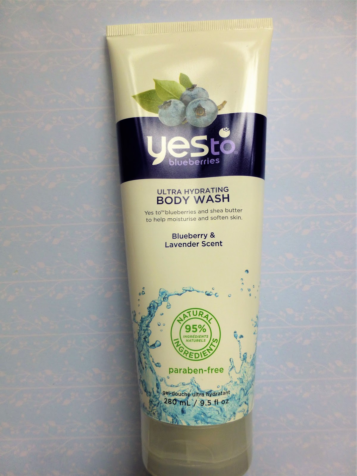 Beck's Bunny Free Beauty: Review: Yes to Blueberries Body Wash