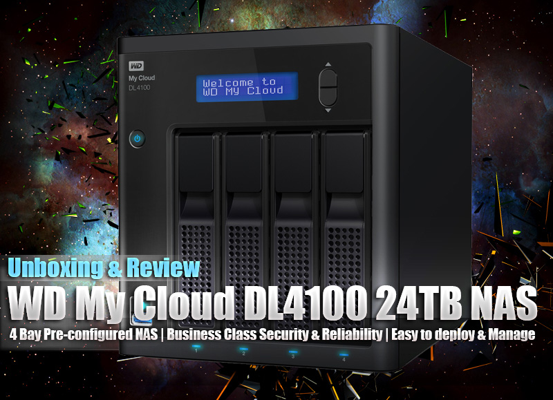 WD My Cloud Business Series DL4100 24TB NAS Review