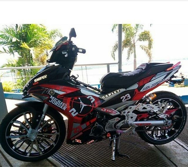 45 Gambar Modifikasi Jupiter MX King 150 Ala Road Race Terbaru