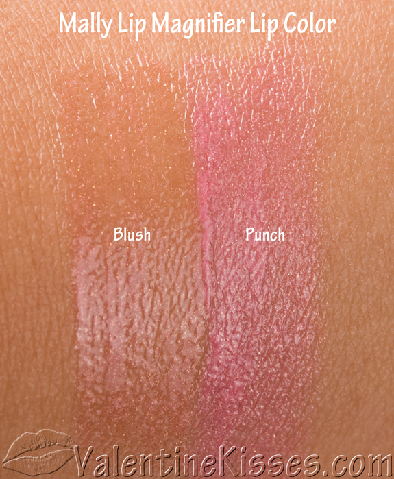 Valentine Kisses: Mally Lip Magnifiers in Punch and Blush - pics ...