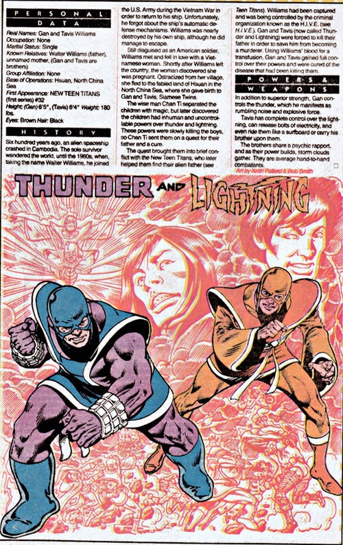 Who Are Thunder and Lightning?