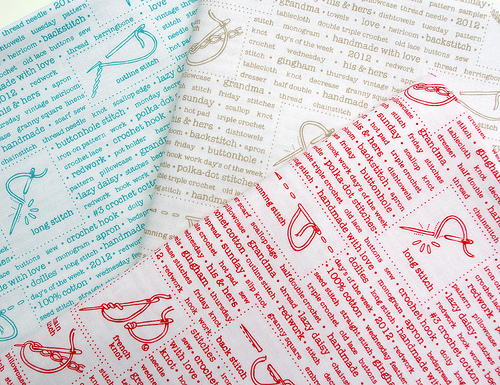 Red Pepper Quilts: Sunday Stash #158 ~ More Text and Novelty Fabrics