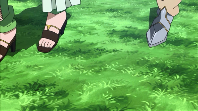 Anime Feet: The Sacred Blacksmith: Aria