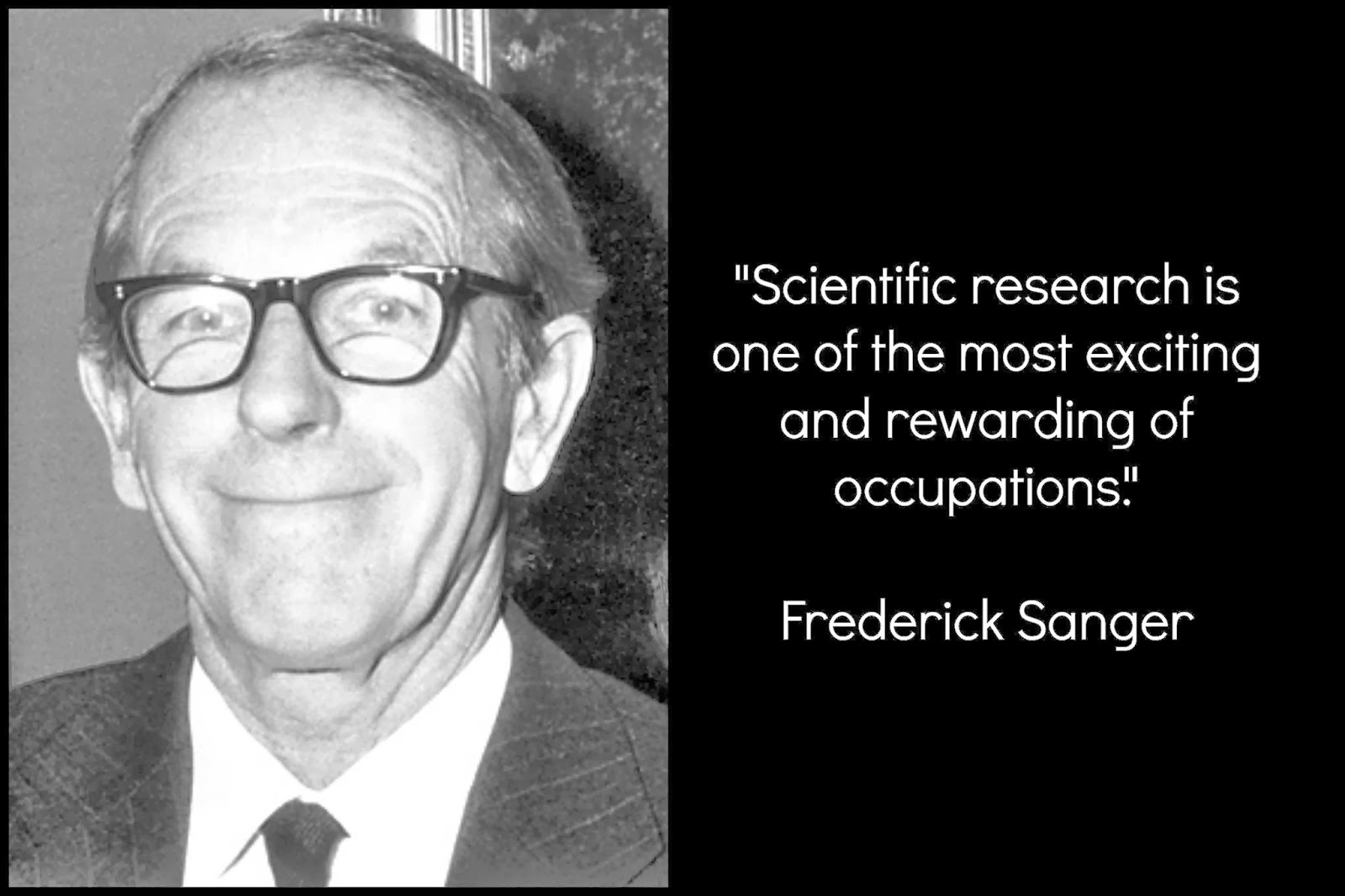 BIOLÓGIAI EVOLÚCIÓ: Frederick Sanger 1918 - 2013