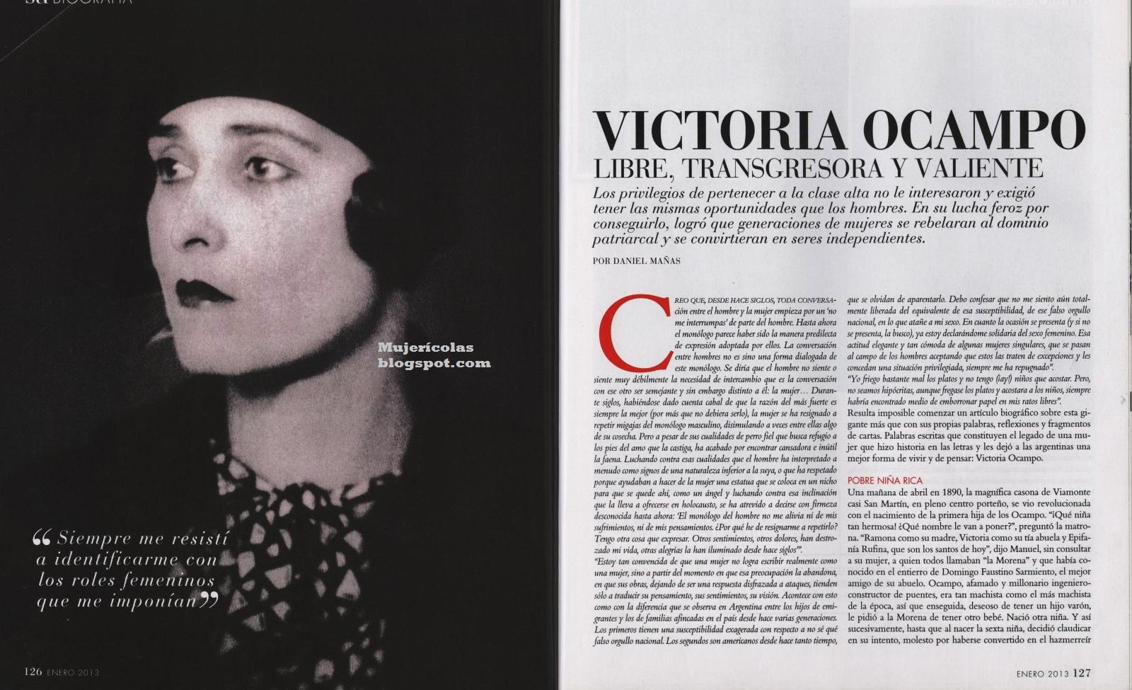 Mujerícolas: Victoria Ocampo