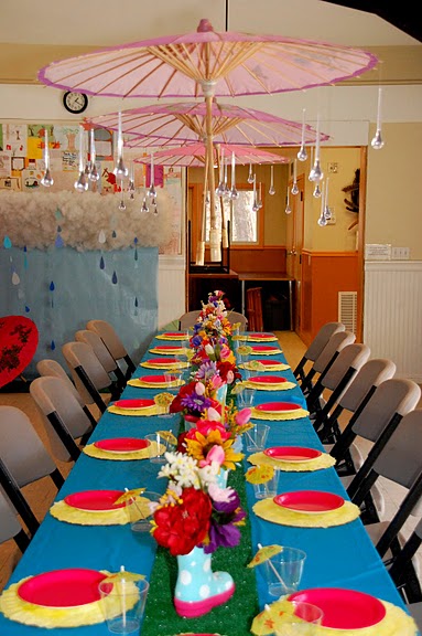 Baby Buzz!: Party Inspiration: Rain Shower Theme