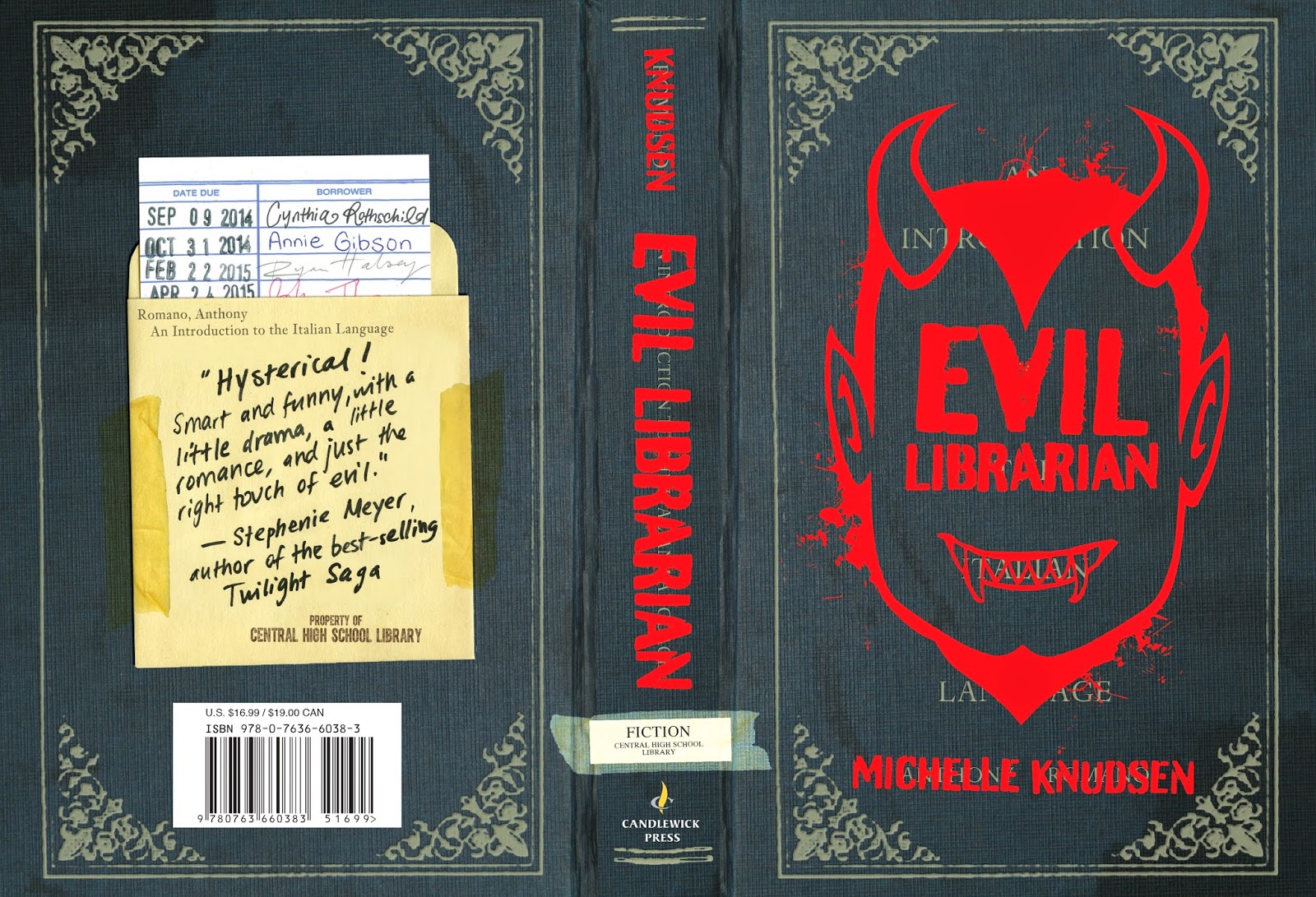 Michelle Knudsen: EVIL LIBRARIAN IS COMING