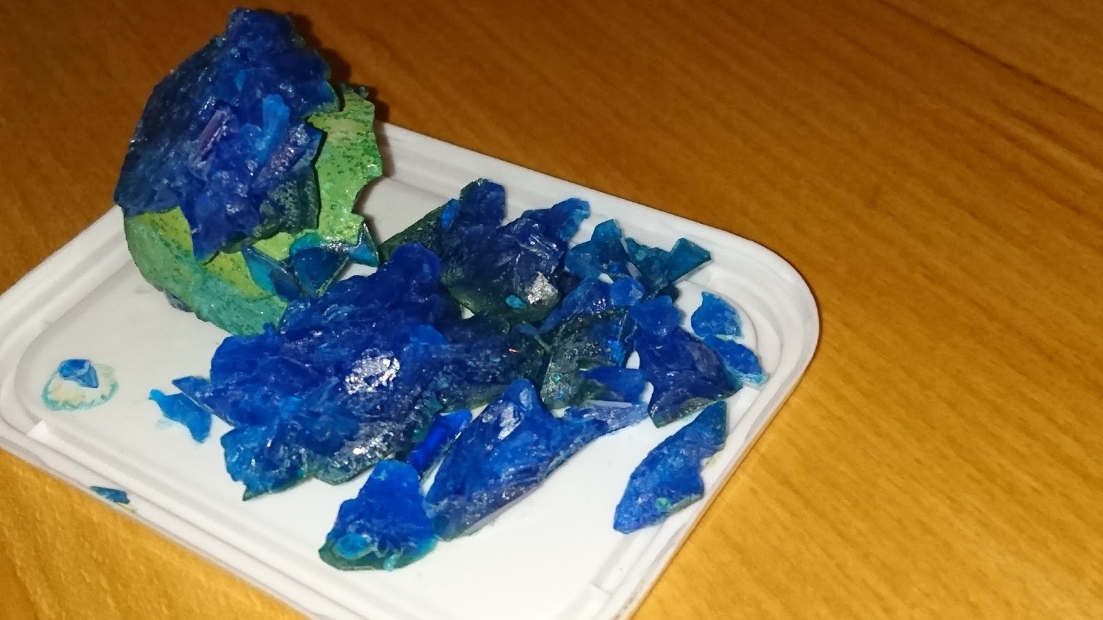 Kreativne Stvaraonice: Kristalizacija - modra galica