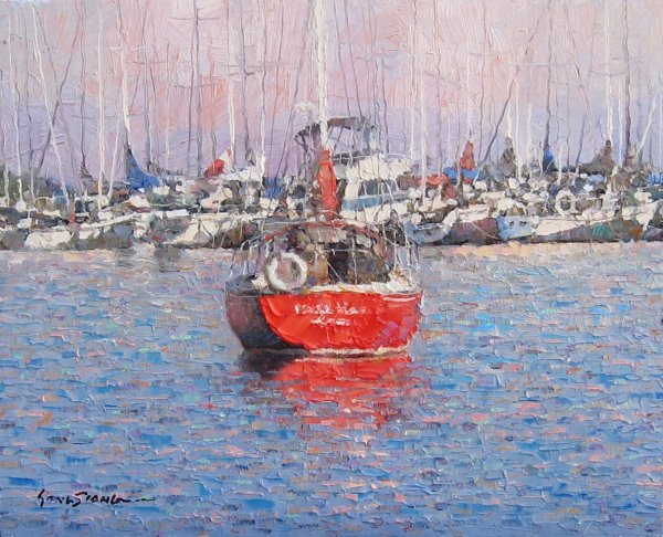 J.R. Mooney Galleries of Fine Art: Rainy Day in San Antonio