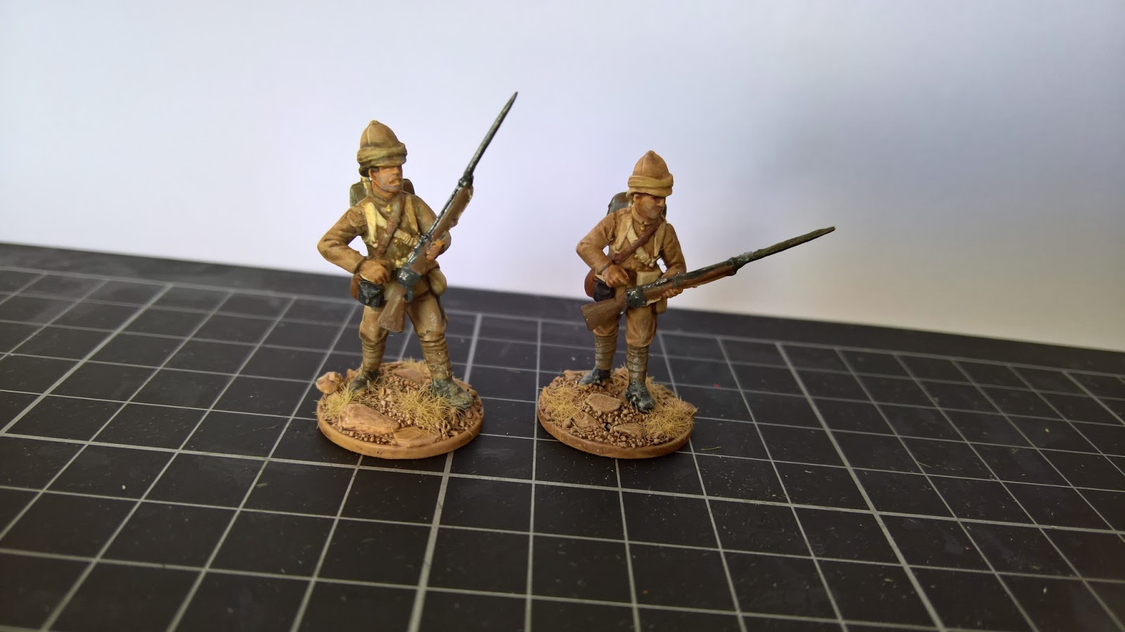 Monty's Wargaming : Perry Plastic British Infantry of the Sudan