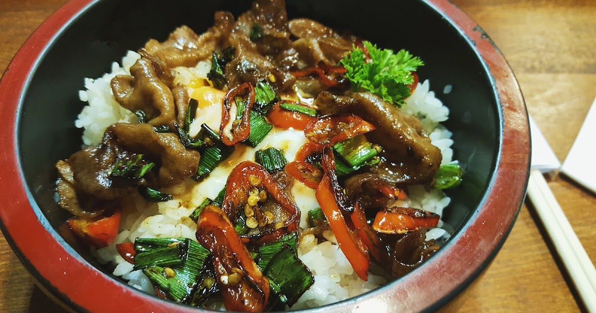 PANDA JAJAN: [Food Flash] Sukiyaki Gyutan Beef Don di Tori Ya SCBD