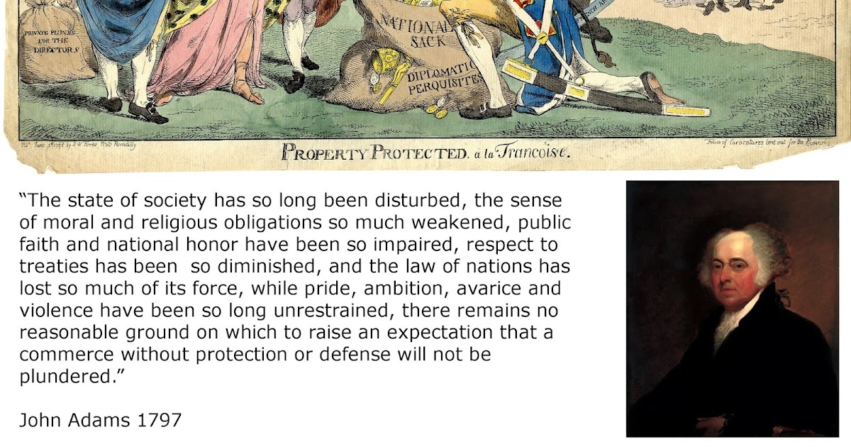 State of the Union History: 1797 John Adams - XYZ Affair