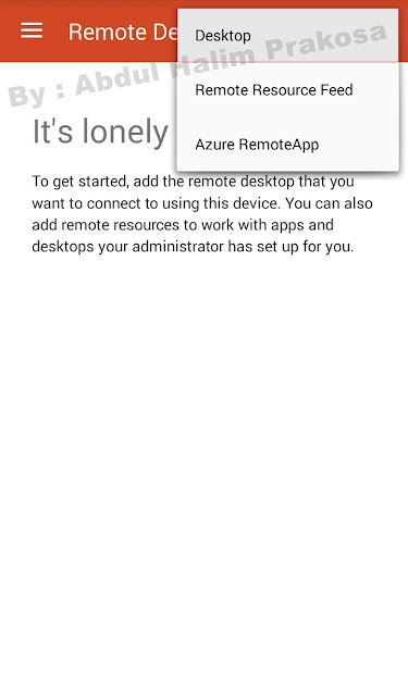 Remote desktop dengan Microsoft Remote Desktop ~ Blog Abdul Halim