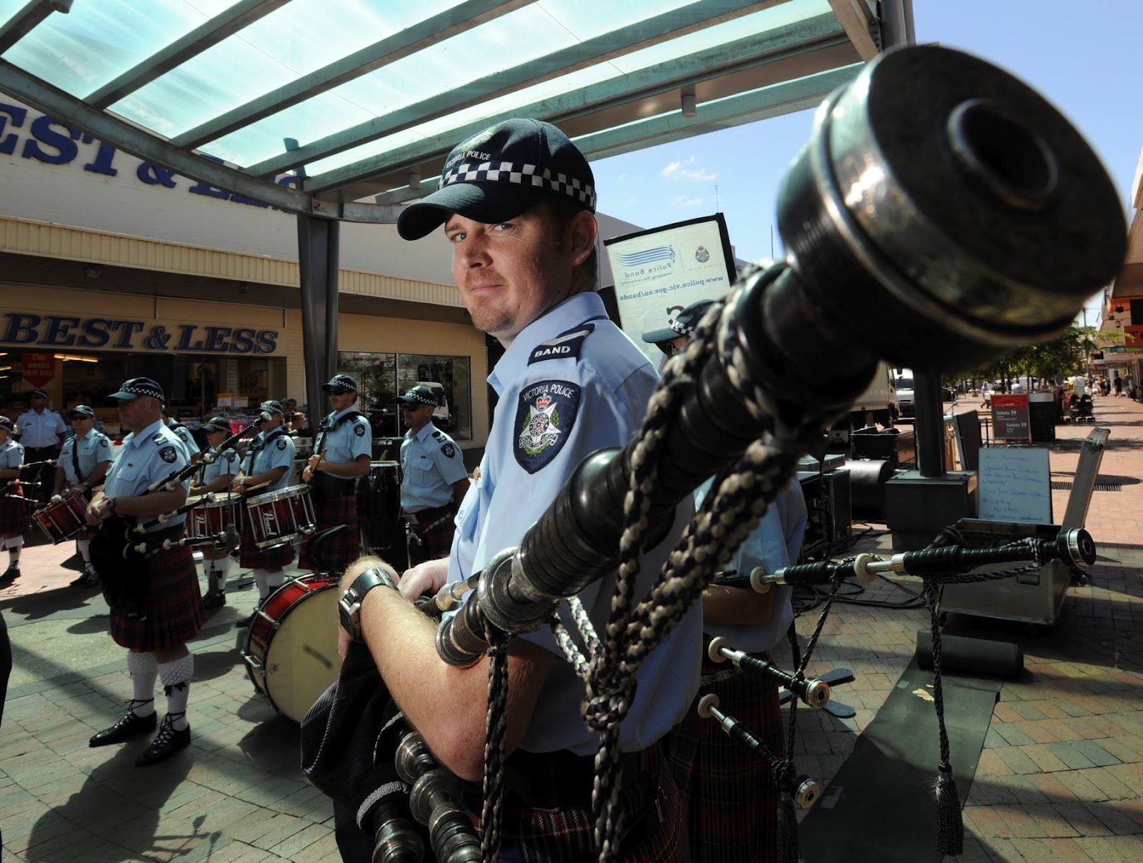 Victoria Police Bands' Blog: You're Not Real Police, Are You?