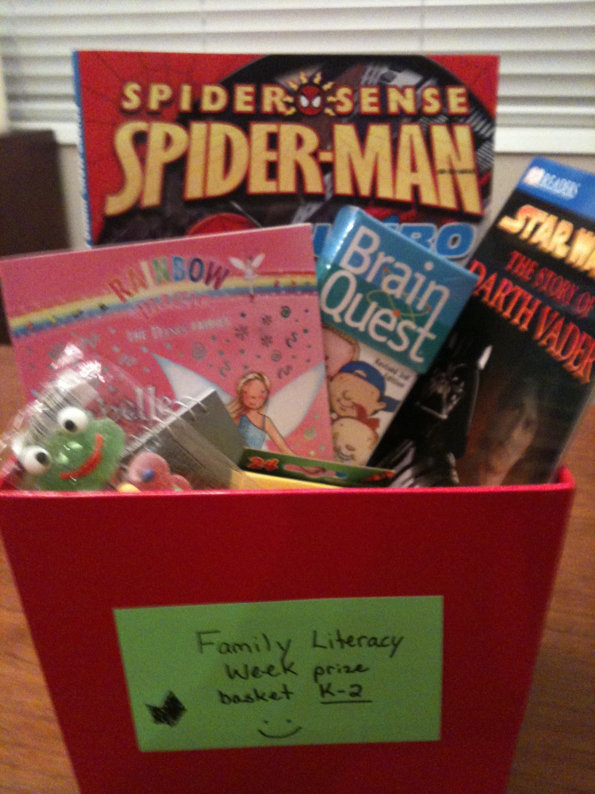 Randerson Ridge Library: Family Literacy Week Day 2 ~ our first winner ...