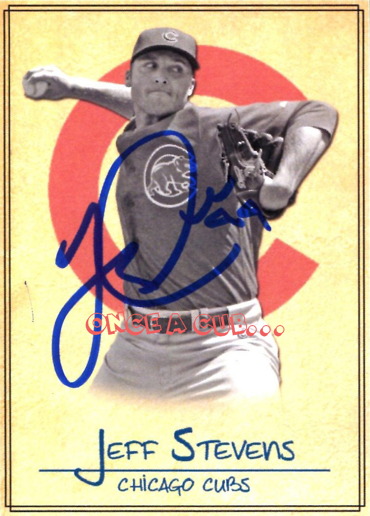 Once a Cub: Jeff Stevens