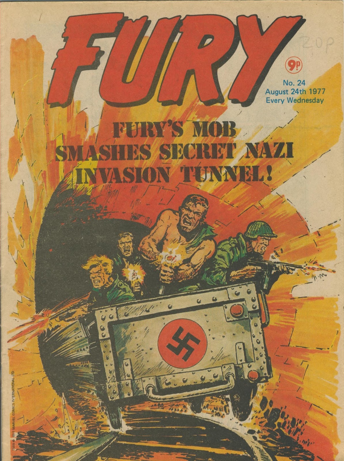Boys Adventure Comics: Fury comic cover gallery (9)
