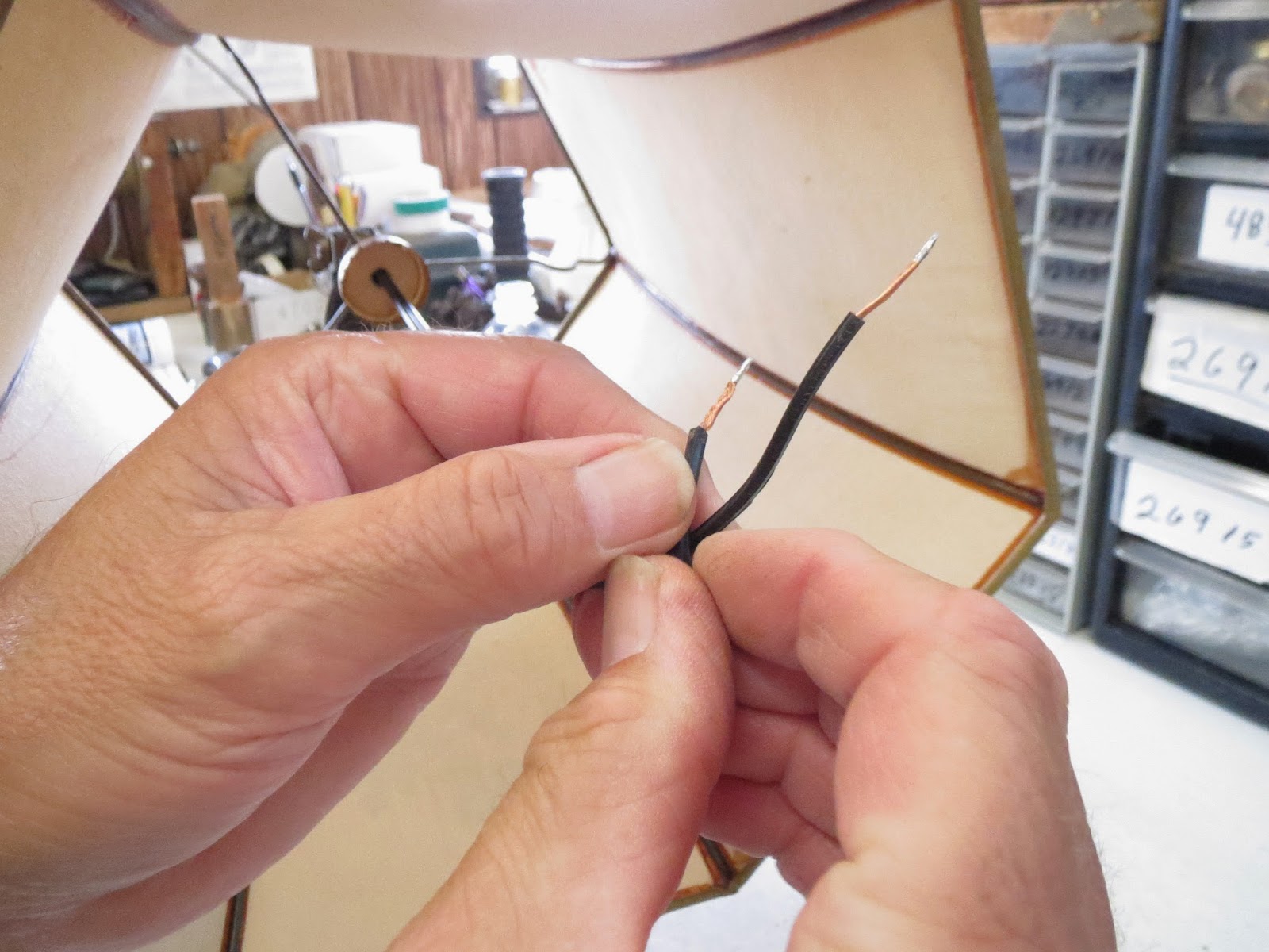 Lamp Parts and Repair | Lamp Doctor: Bridge Floor Lamp Cord Replacement