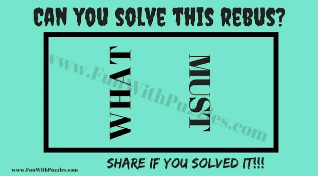 Tricky Rebus Puzzles with Answers | English Word Puzzles