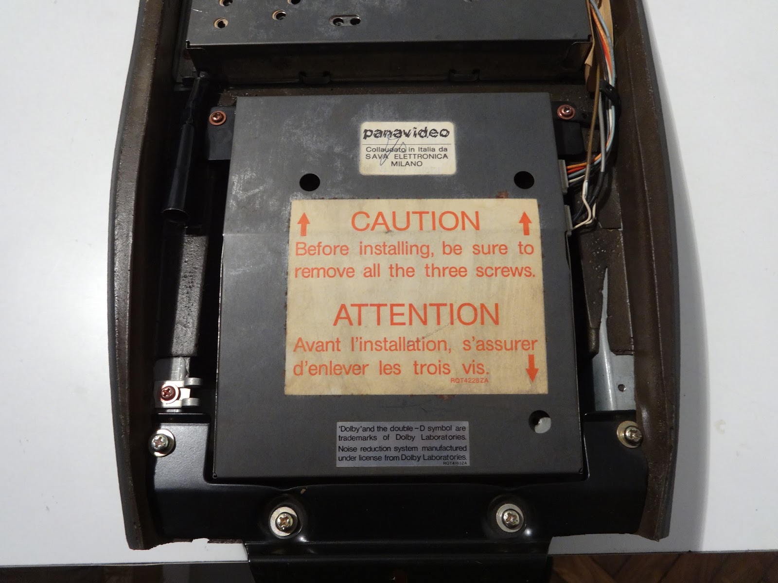 mircogarau: OVERHEAD COCKPIT RM610E PANASONIC CAR STEREO AUTO RM-E610 ...