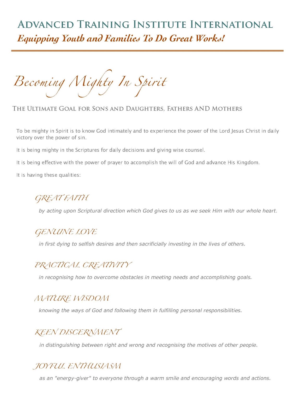 Institute in Basic Life Principles (IBLP)