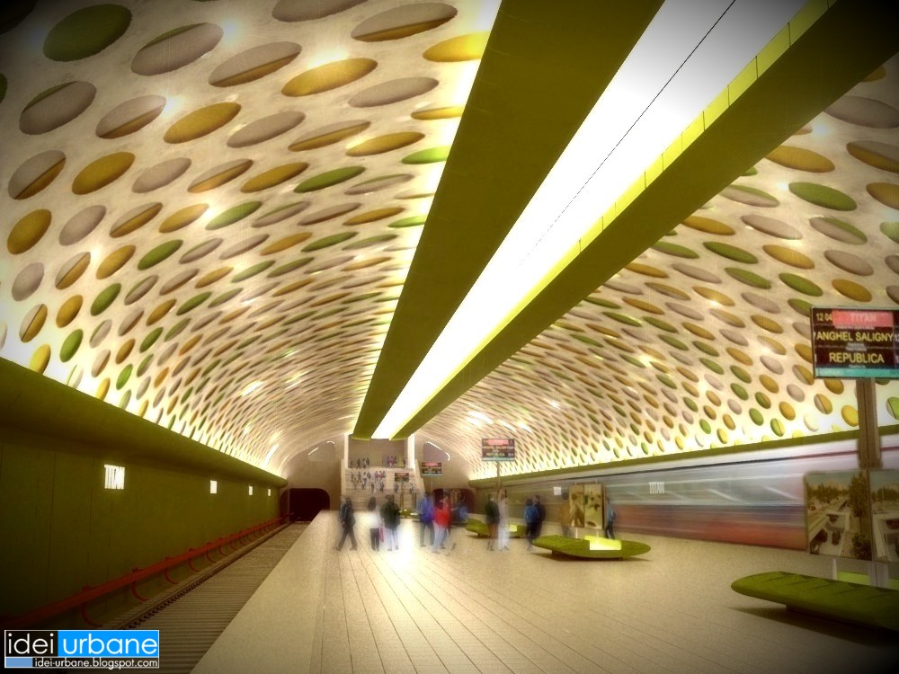 Titan – statie noua de metrou - Bucurestii Vechi si Noi